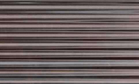 Diesel Living, Iris Ceramica Wall Tiles, Ribbed Oxide, Burnish, 4”x8 ...