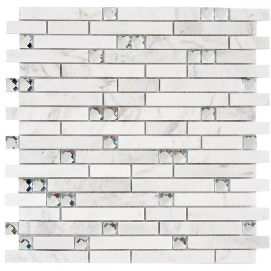 Elysium Tiles, Mosaic Glass, Crystal, Multi-color, Multi-size – Factor ...