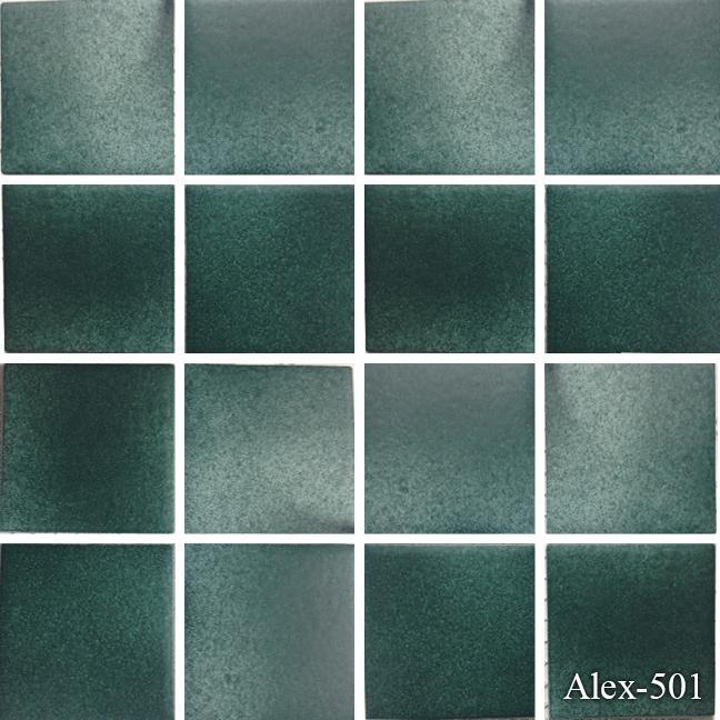 Fujiwa Pool Tiles, Alex Series, Multi-color, 3" x 3" – Factor Home & Design