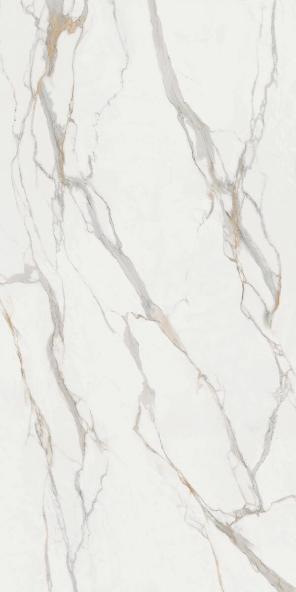 Infinity, Ceramic Slabs, Calacatta Oro MB06 – Factor Home & Design