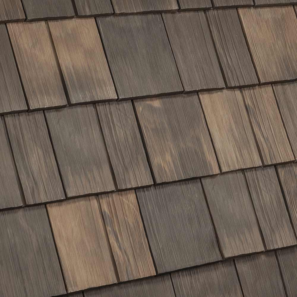DaVinci Composite Roof Scapes, Select Shake Roof Tile, Multi-Color ...