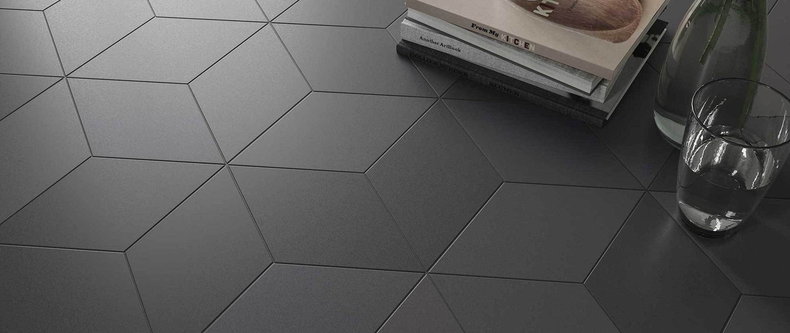 WOW Floor & Wall Tiles, Flow Collection, Flow Diamond, Multi Color, 5 ...