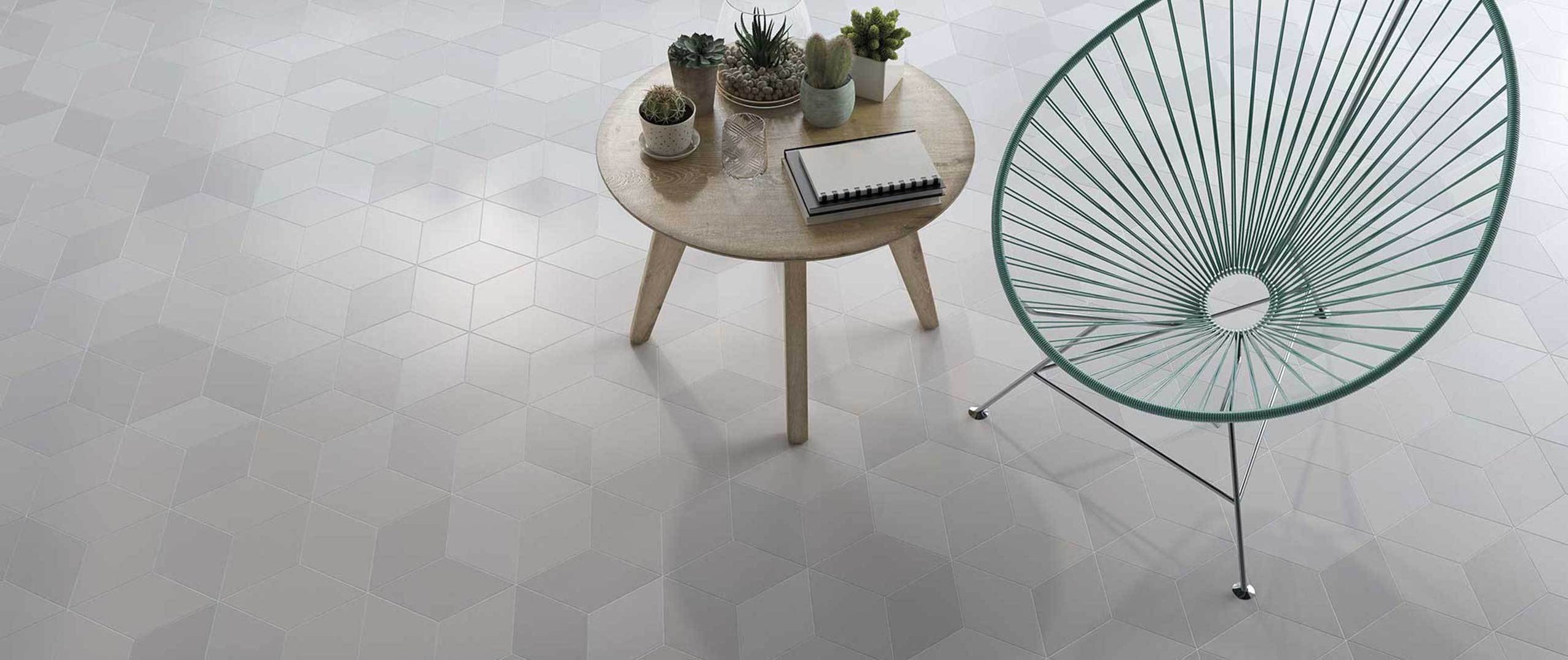 WOW Floor & Wall Tiles, Flow Collection, Flow Diamond, Multi Color, 5 ...