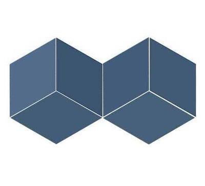 WOW Floor & Wall Tiles, Flow Collection, Flow Diamond, Multi Color, 5 ...