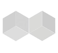 WOW Floor & Wall Tiles, Flow Collection, Flow Diamond, Multi Color, 5 ...